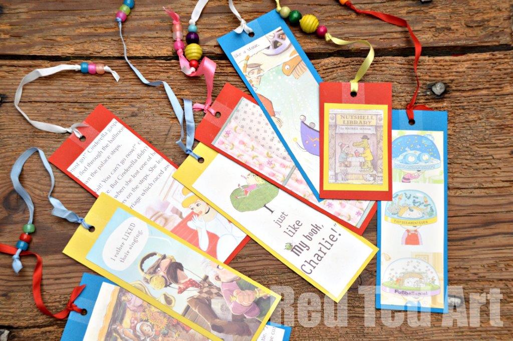 World Book Day Craft Easy Bookmarks Red Ted Art s Blog World Book Day Craft Easy Bookmarks Red Ted Art s Blog