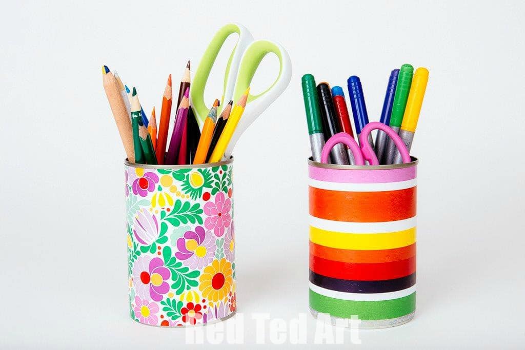 35 Tin Can Crafts Red Ted Art s Blog