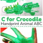 Handprint Alphabet - A for Alien - Red Ted Art - Make crafting with ...