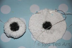 How to... make Cookie Monster Puppet Flannels - Red Ted Art - Kids Crafts