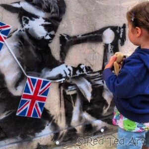Kids Get Arty - Exploring Street Art & Banksy - Red Ted Art - Kids Crafts