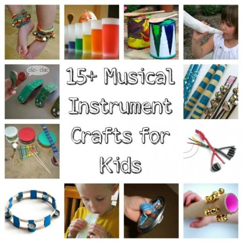 12 Music Craft Ideas - Red Ted Art - Kids Crafts