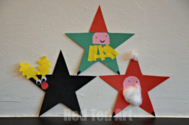 Sparkly Star Crafts for Toddlers - Red Ted Art - Kids Crafts