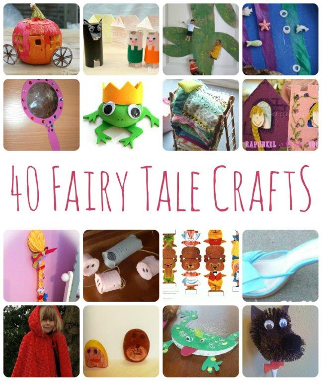 Super Fun Easy Fairy Tale Crafts Activities For Kids Red Ted Art