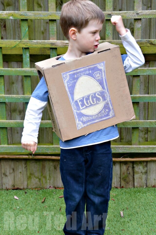 Boxtrolls Crafts - Make a Boxtroll Costume - Red Ted Art - Kids Crafts