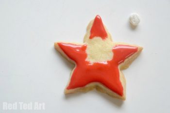 Santa Star Cookies - Red Ted Art - Kids Crafts