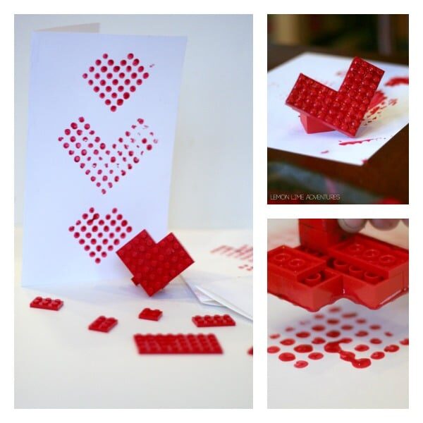 Lego Valentine Cards