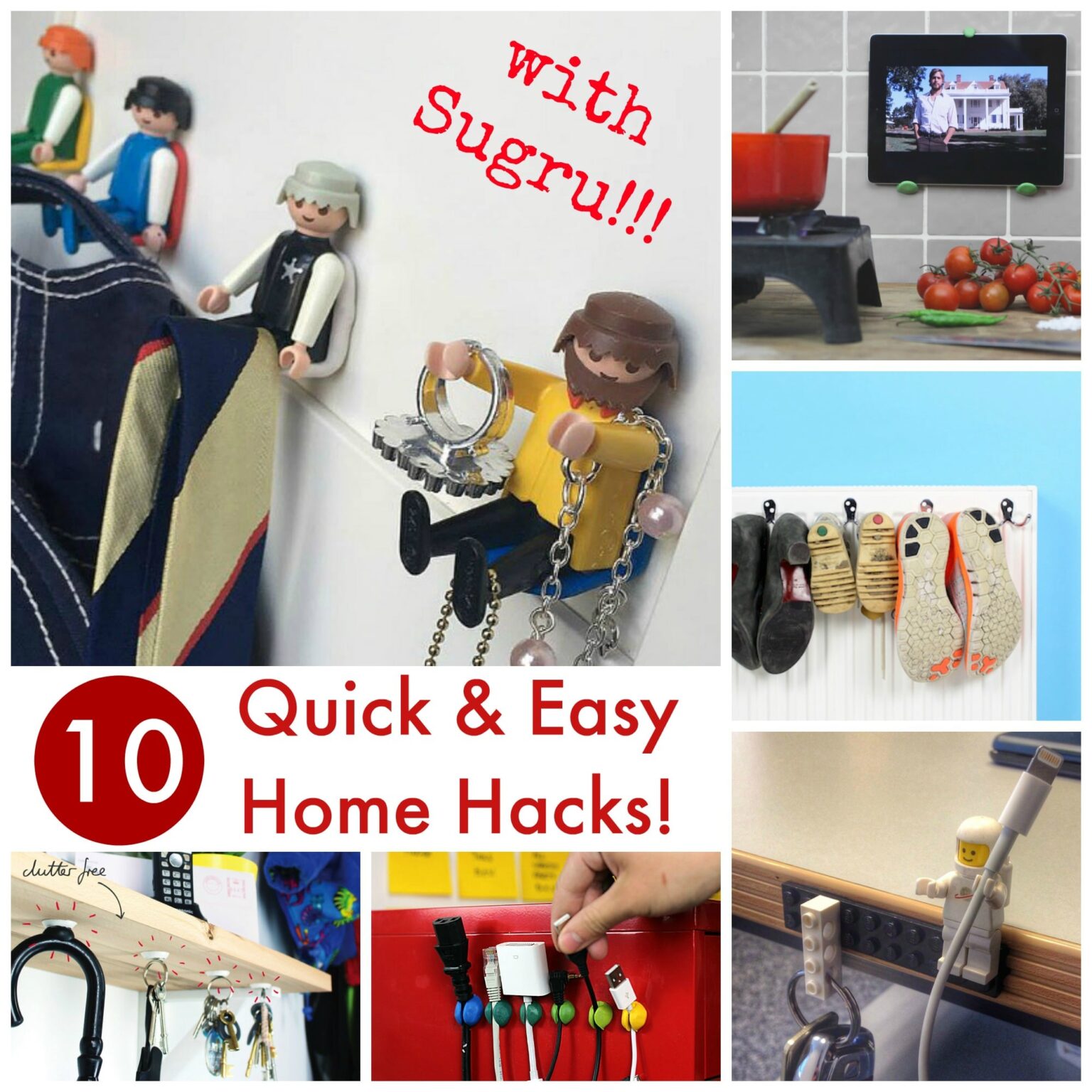 10 Amazing Home Hacks with Sugru - Red Ted Art - Kids Crafts