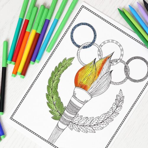 Winter Olympics Activity Ideas - Red Ted Art - Kids Crafts