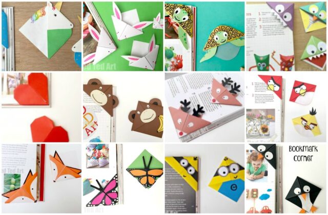 Cheese Corner Bookmark - Red Ted Art - Kids Crafts