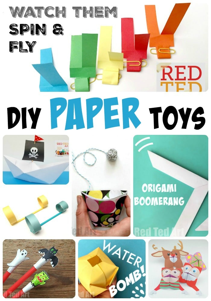 DIY Paper Toys Here Over 12 Fantastic Paper Toys The Kids Can Make