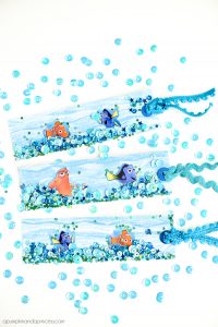 19 Finding Dory Crafts & Activities - Red Ted Art - Kids Crafts