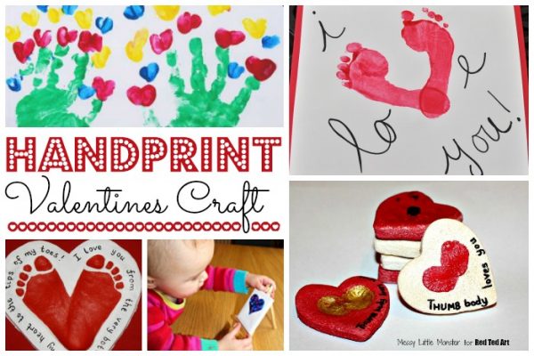 Valentine Crafts for Preschoolers - Red Ted Art - Kids Crafts