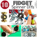Ninja Fidget Spinner DIY - Paper Only, NO TEMPLATE Needed - Red Ted Art ...