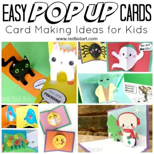 Easy Paper Crafts for Kids and Adults - Red Ted Art