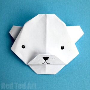 Manualidades de invierno con osos polares para niños - Red Ted Art ...
