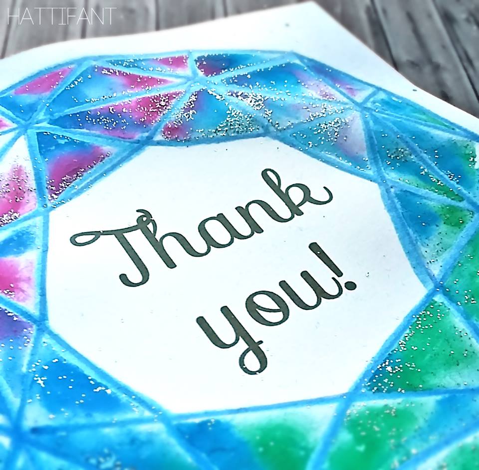Super Simple Thank You Cards this Winter - Easy Crafts for Kids