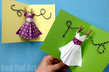 Paper Crafts Archives - Red Ted Art - Kids Crafts