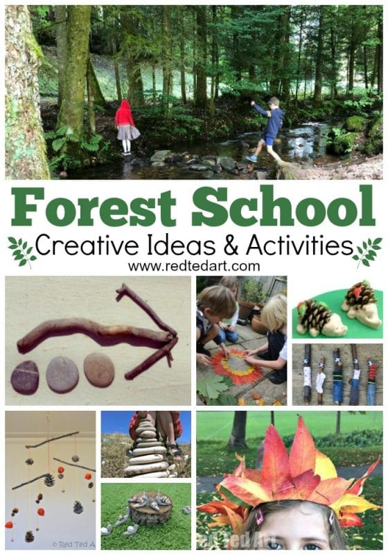 Forest School Activities - Red Ted Art - Kids Crafts