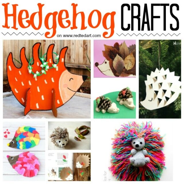 Hedgehog Crafts for Kids - Red Ted Art - Kids Crafts