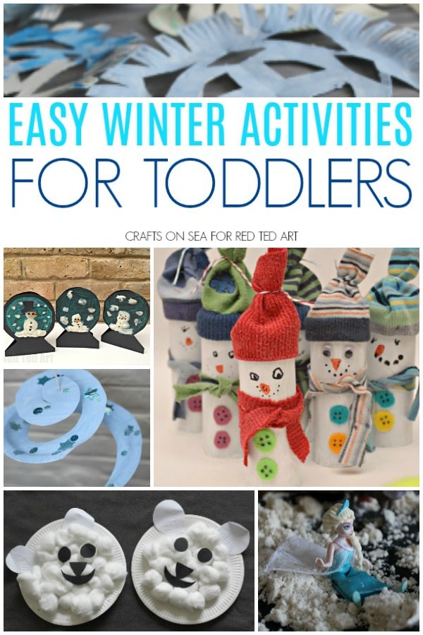 Easy Winter Activities For Toddlers Red Ted Art Make Crafting With 