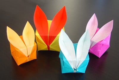 Easy Easter Origami for Kids - Red Ted Art - Kids Crafts