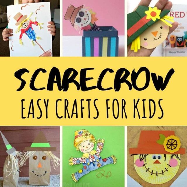 Articulated Scarecrow Puppet Printable for Harvest Festival - Red Ted ...