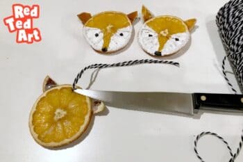 How to Make Dried Orange Slices Fox Ornaments - Red Ted Art - Make ...
