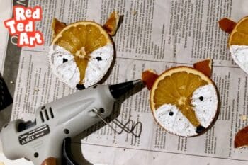 How to Make Dried Orange Slices Fox Ornaments - Red Ted Art - Make ...