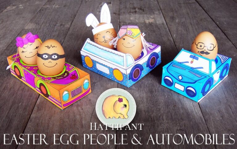 Egg People Decorating - Red Ted Art - Kids Crafts for Egg Decorating ...
