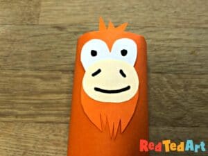 Easy Toilet Paper Roll Orangutan - Red Ted Art - Make crafting with ...