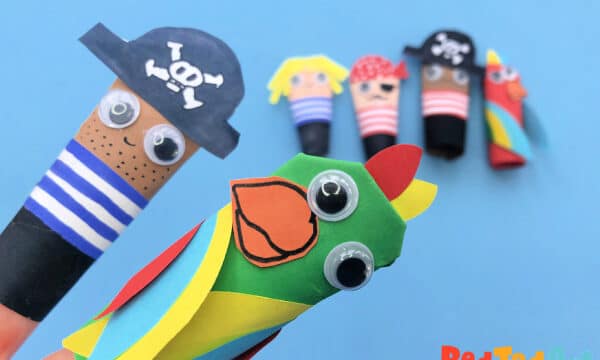 parrot puppet Archives - Red Ted Art - Make crafting with kids easy & fun