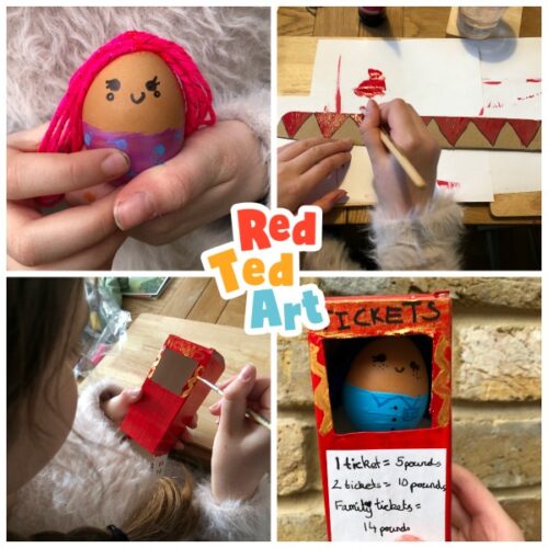 Egg Decorating Competition Ideas - Eggstraodinary Circus - Red Ted Art ...