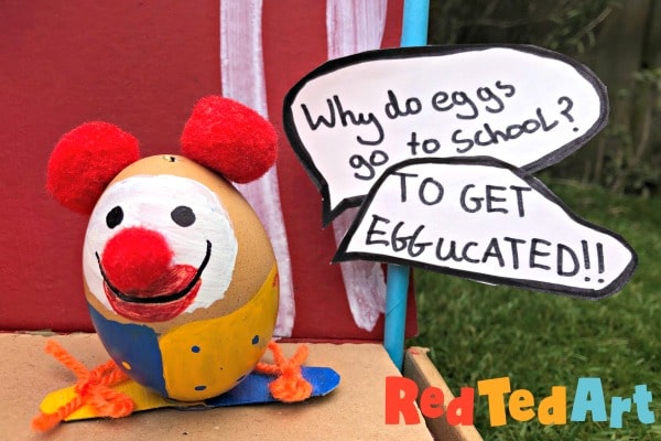 Egg Decorating Competition Ideas - Eggstraodinary Circus - Red Ted Art ...