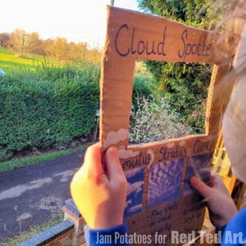 Cloud Spotting Learning Tool Craft for Kids - Red Ted Art - Easy Kids ...