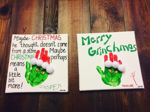 Grinch Christmas Crafts for Kids - Red Ted Art - Kids Crafts