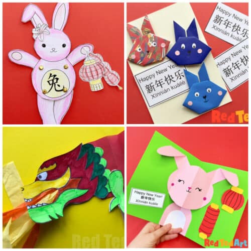 Year of the Rabbit Activities - Worksheets & Printables - RedTedArt