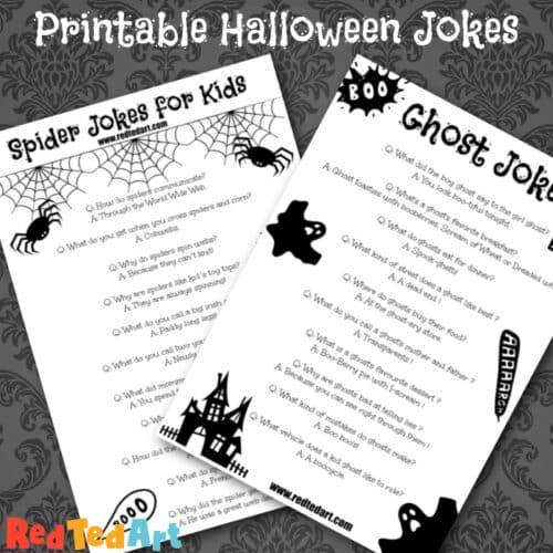 Funny Halloween Jokes For Kids - Red Ted Art - Kids Crafts