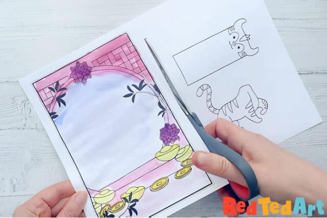 12 3d Zodiac Animal Coloring Pages - Red Ted Art - Kids Crafts