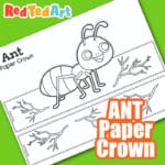 Insect Headband Craft & Coloring Pages - Red Ted Art - Kids Crafts
