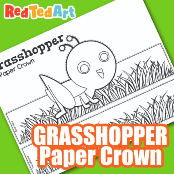 Insect Headband Craft & Coloring Pages - Red Ted Art - Kids Crafts