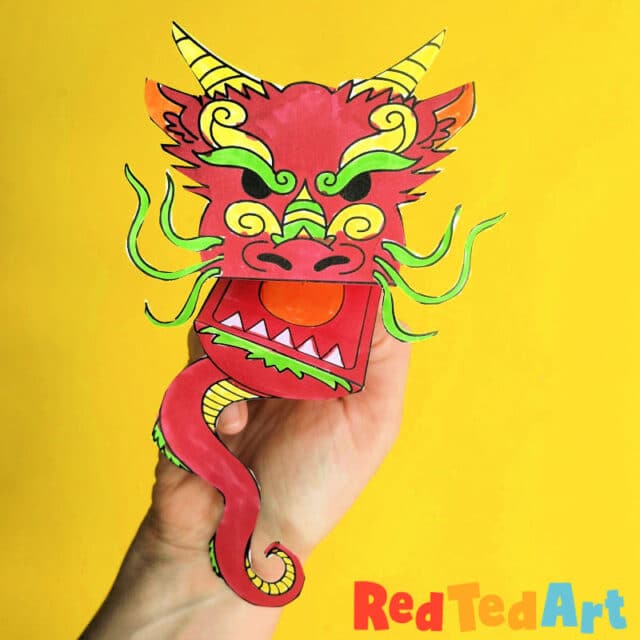 Fun Chinese Dragon Crafts for Kids of All Ages - Red Ted Art