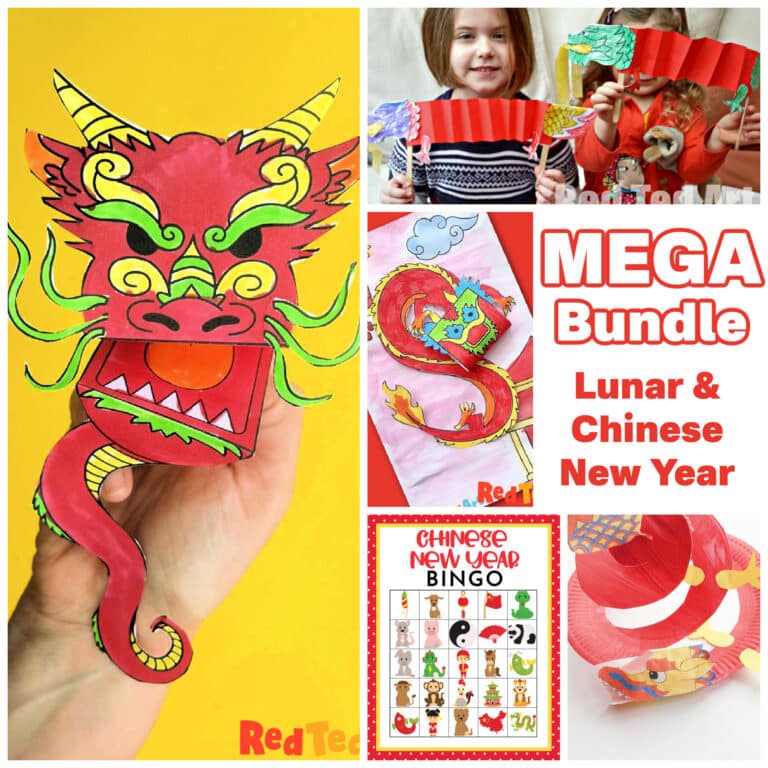 Chinese New Year Resources for Teachers & Parents - Red Ted Art