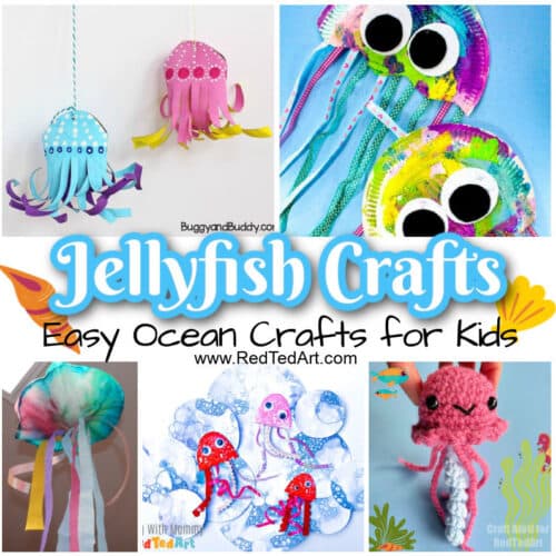 Crafty Jellyfish Ideas for Kids - Red Ted Art - Kids Crafts