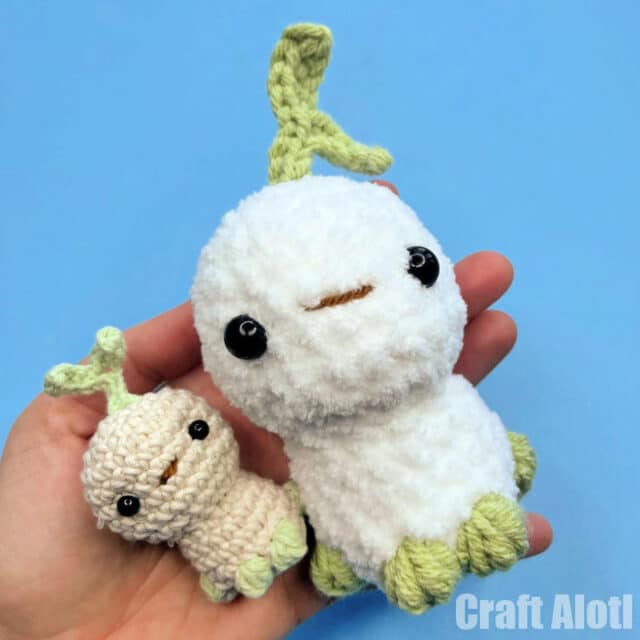 Crochet Sprout Pattern - Red Ted Art - Kids Crafts