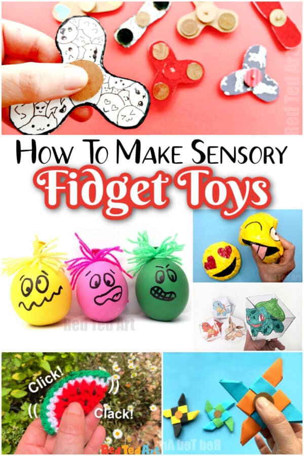 DIY Fidget Toys & Sensory Toys - Red Ted Art - Kids Crafts