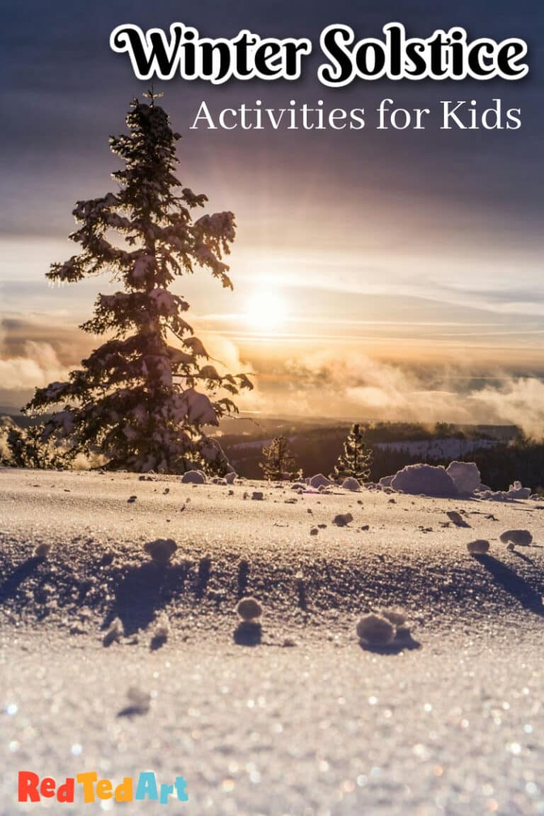 Winter Solstice Ideas for Kids - Red Ted Art - Kids Crafts