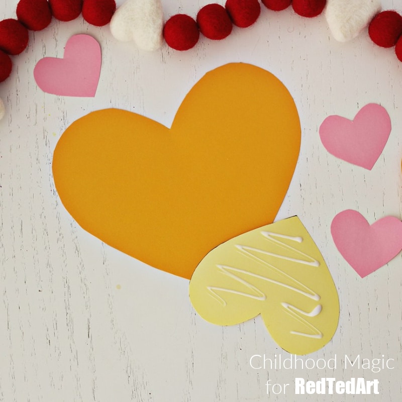 Lion Heart Craft (with Free Templates) - Red Ted Art - Kids Crafts