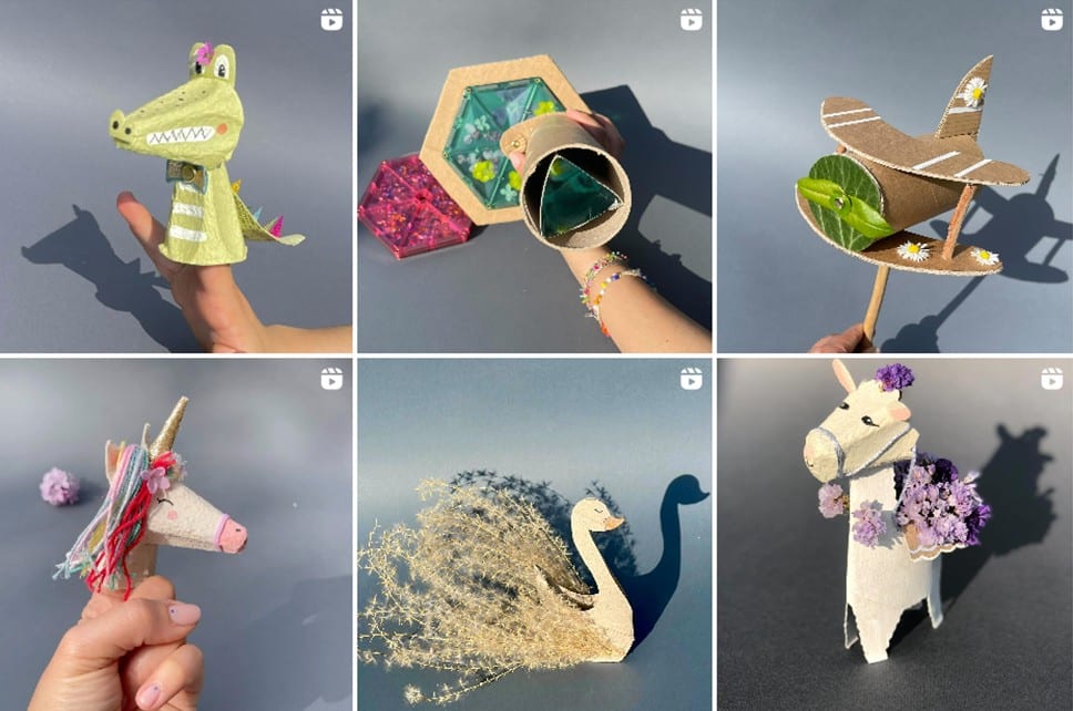 Fall Leaf Puppets Craft for Kids - Red Ted Art - Kids Crafts