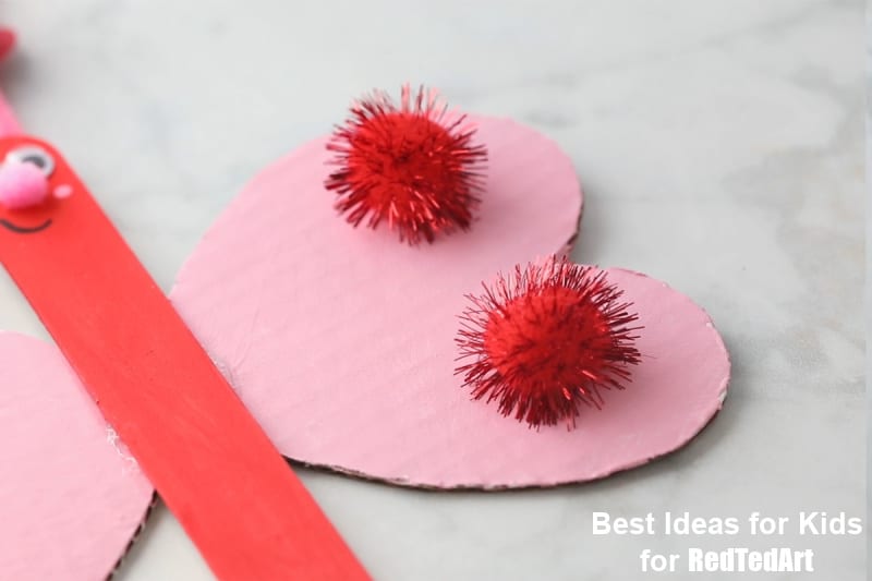 Easy Love Bug Craft for Preschoolers on Valentine's Day! - Red Ted Art ...